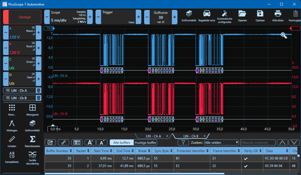 LIN-bus diagnose - MVWautotechniek.nl